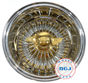 Lowrider Wire Wheel Rims – DGJ Wheel Caps