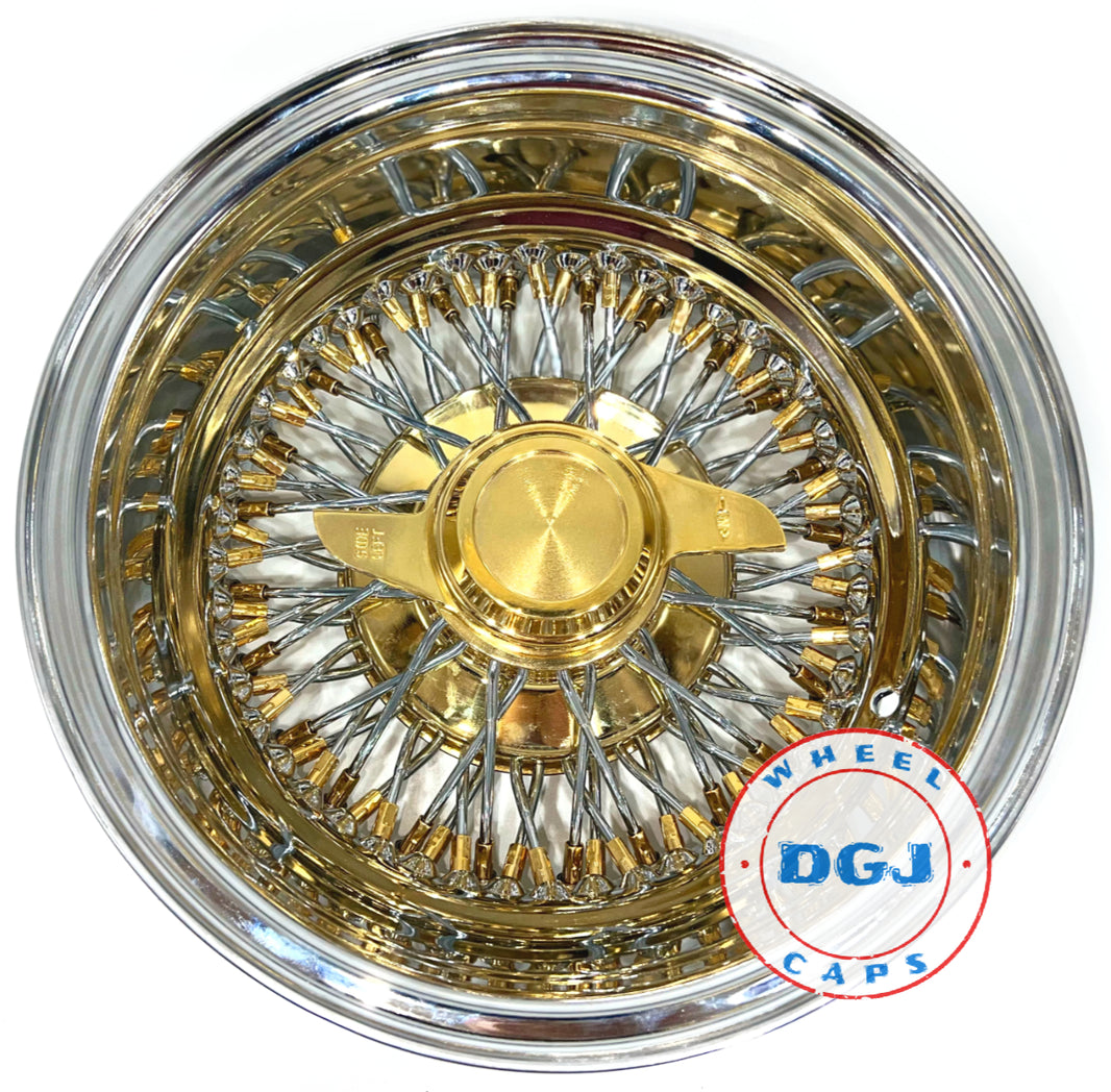 Lowrider Wire Wheel Rims – DGJ Wheel Caps